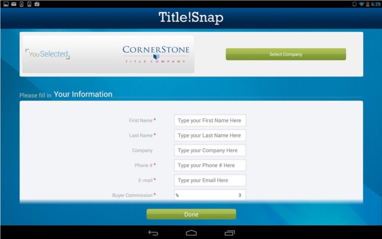 Title insurance app from Realogy subsidiary TRG helps agents work with ...