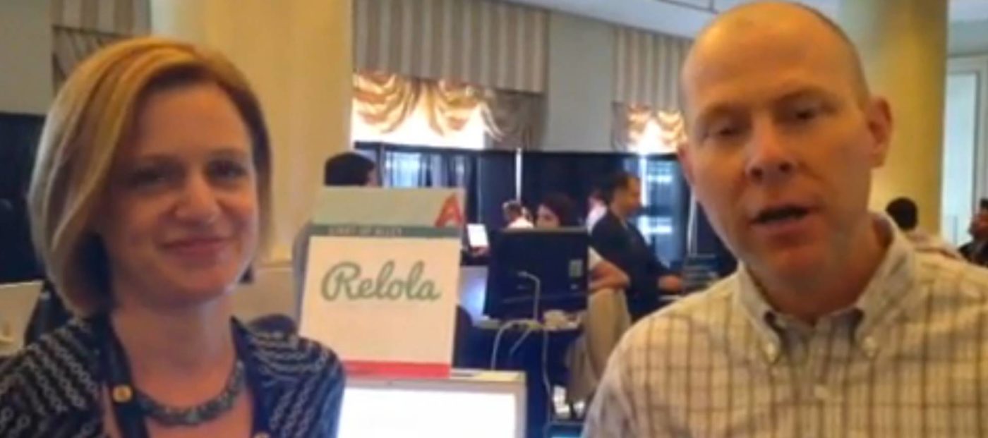 On the floor of Startup Alley: Relola - Inman