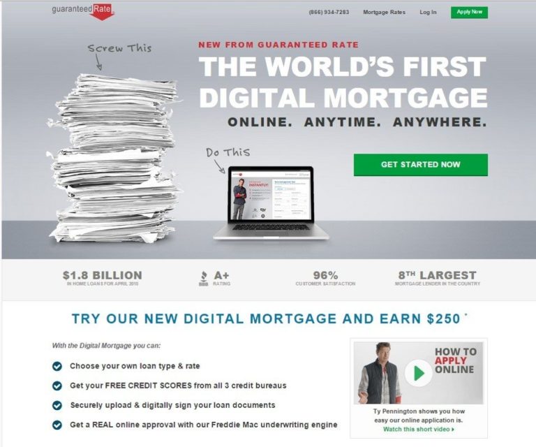 Guaranteed Rate’s online mortgage application process attracts ...