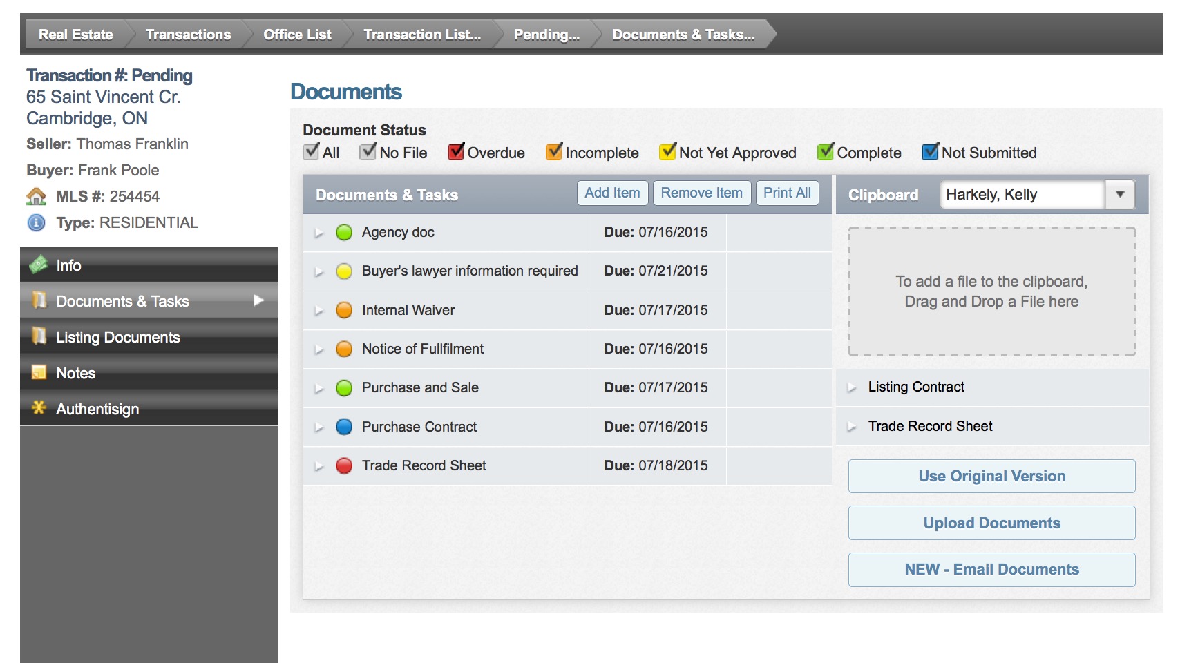 LoadingDocs is a smart add-on for fans of Lone Wolf Real Estate ...