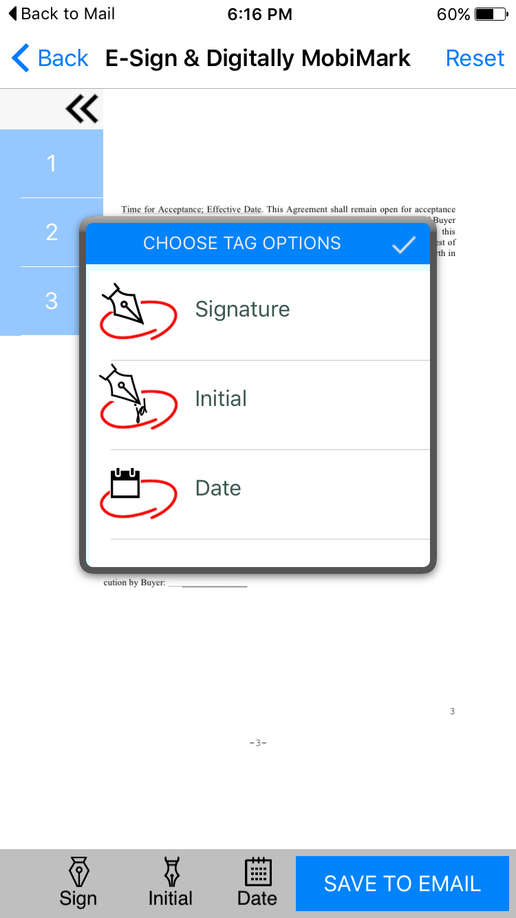 Virtually Sign, Initial and Send Documents with MobiDocx | Inman Real ...
