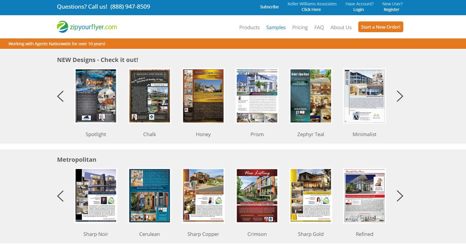 Agent-Built Marketing Service Zip Your Flyer (De)signs, Seals, Delivers ...