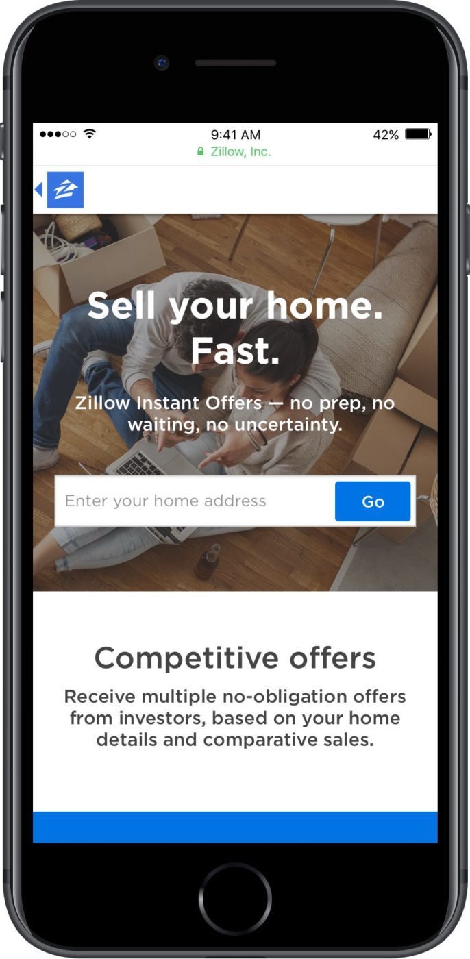 Zillow Launches 'Instant Offers' Pilot Program For Homesellers - Inman Zillow Launches 'Instant Offers' Pilot Program For Homesellers - Inman
