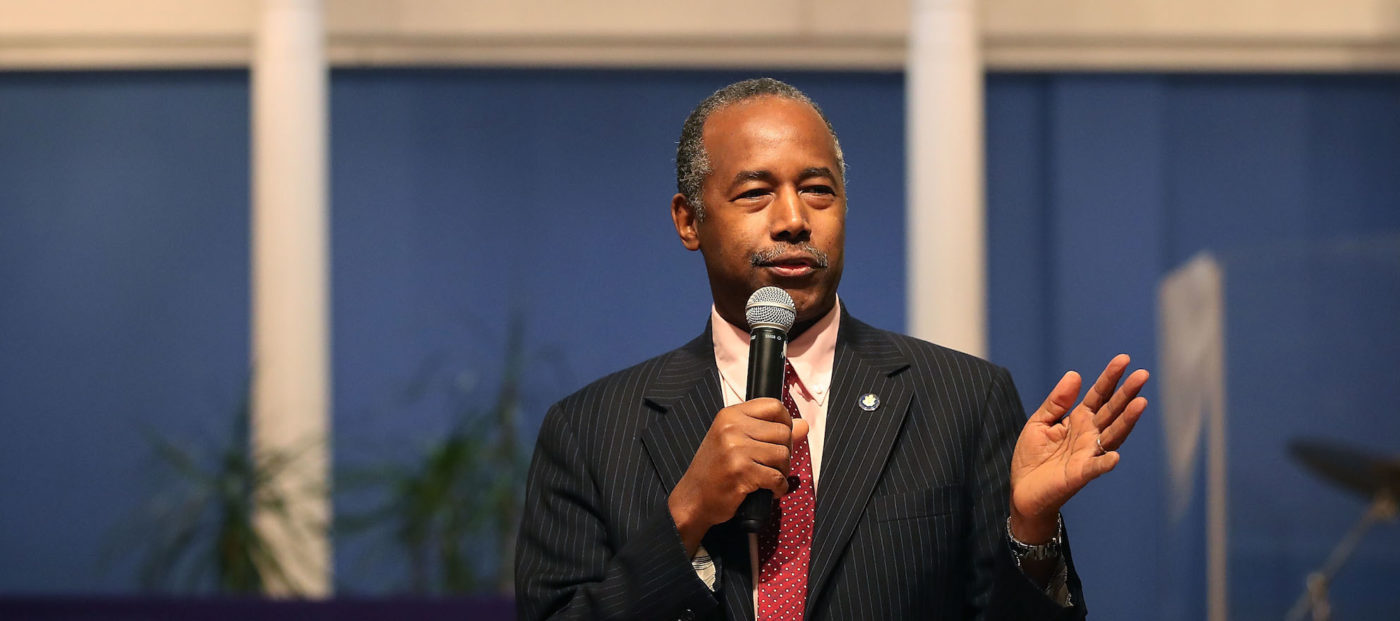 HUD Secretary Ben Carson Celebrates Anniversary of MLK's 'I Have A ...