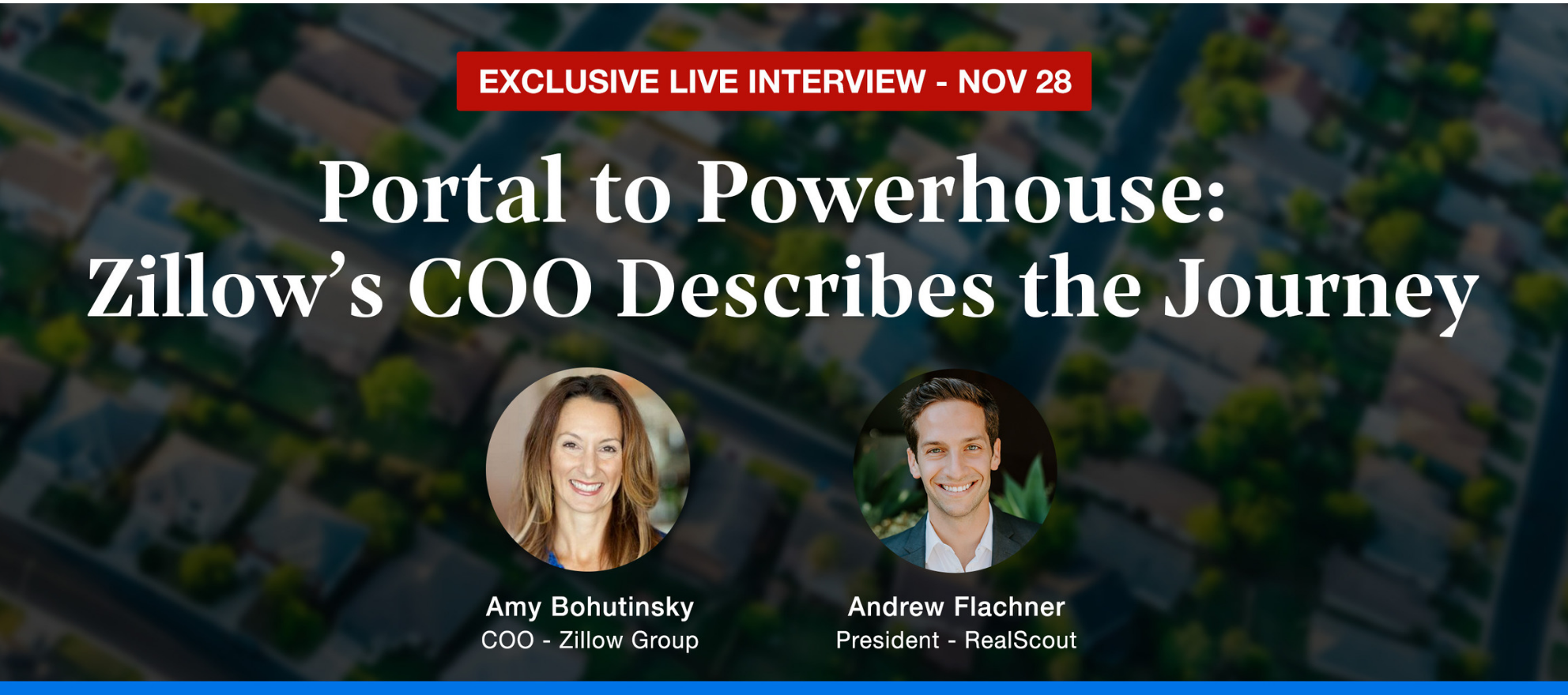 PREVIEW: Exclusive Live Interview With Zillow COO Amy Bohutinsky ...