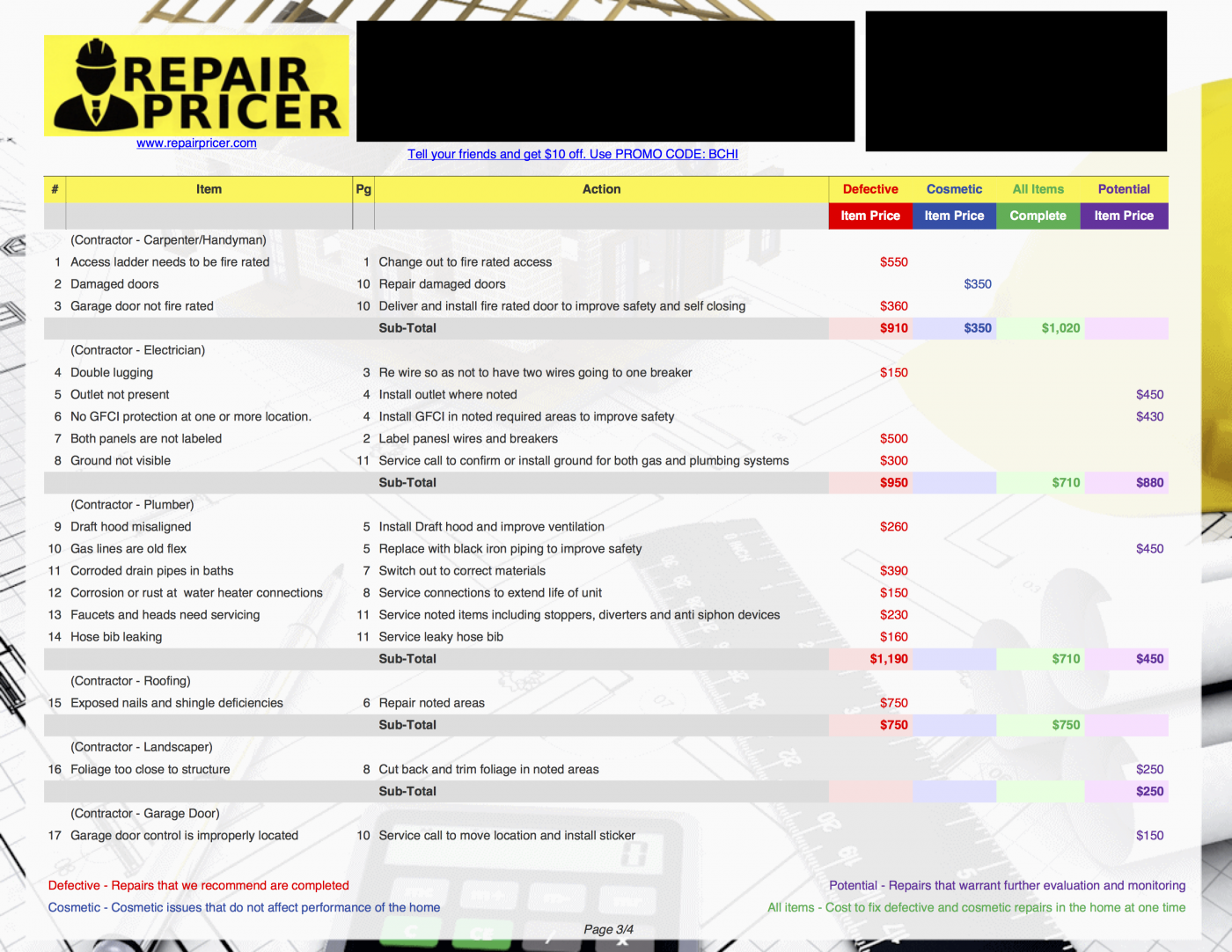 Still Arguing Over Inspection Repairs? Repair Pricer Might Be The ...