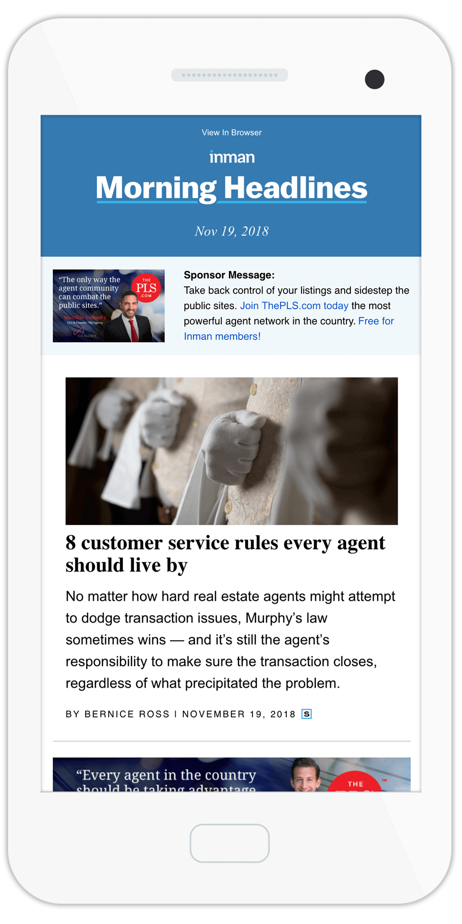 Inman | Email Newsletters