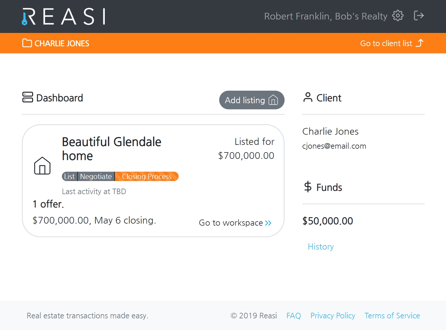 Reasi's Digital Escrow Is Industry's Best Example Of Blockchain Use ...