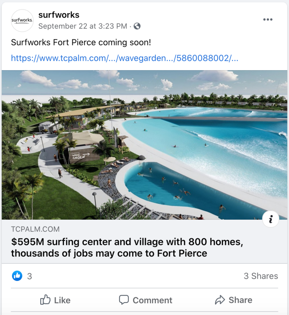 America's Biggest Artificial Surf Park Is Coming To Florida | Inman ...