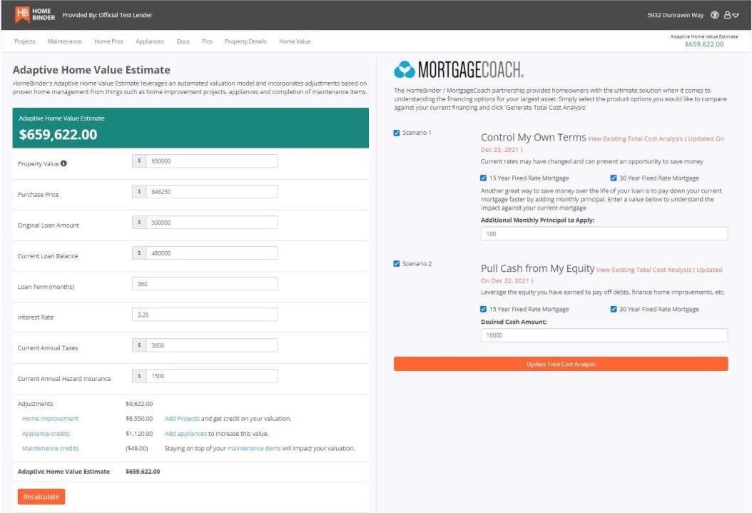 HomeBinder keeps market value upfront in centralizing home management ...