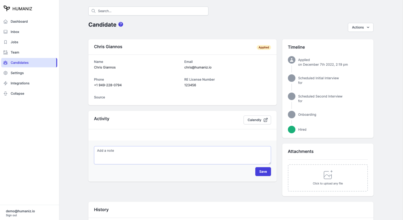 Humaniz Recognizes The Challenges Of Hiring: Tech Review | Inman Real ...