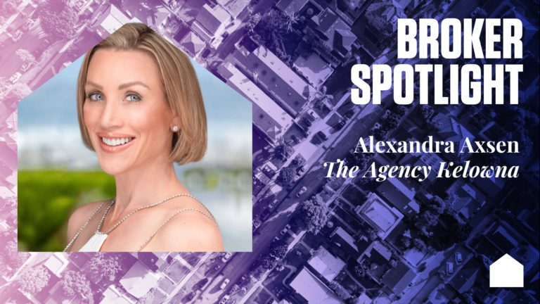 Broker Spotlight: Alexandra Axsen, The Agency Kelowna | Inman Real ...