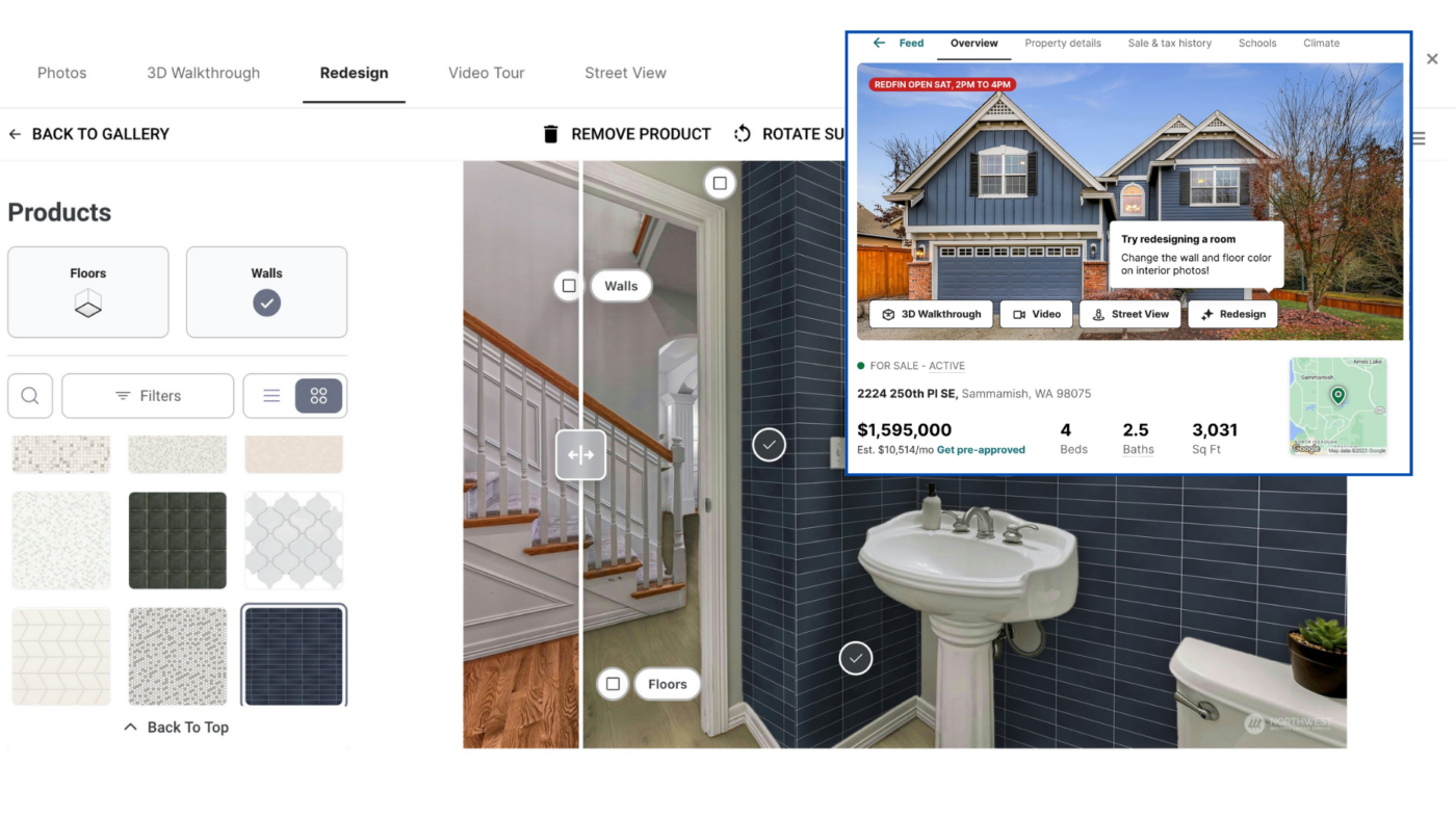 Redfin Rolls Out AI-Enhanced Digital Self-Staging Tool For Homebuyers ...
