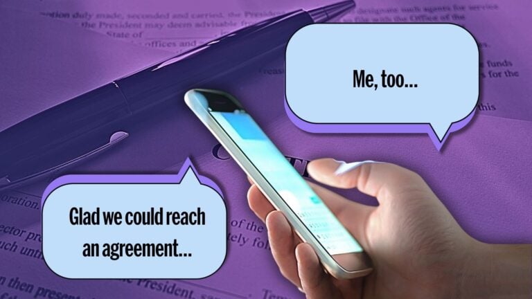 Two Text Messages, $2.8 Million: How Eight Words Created A Binding ...